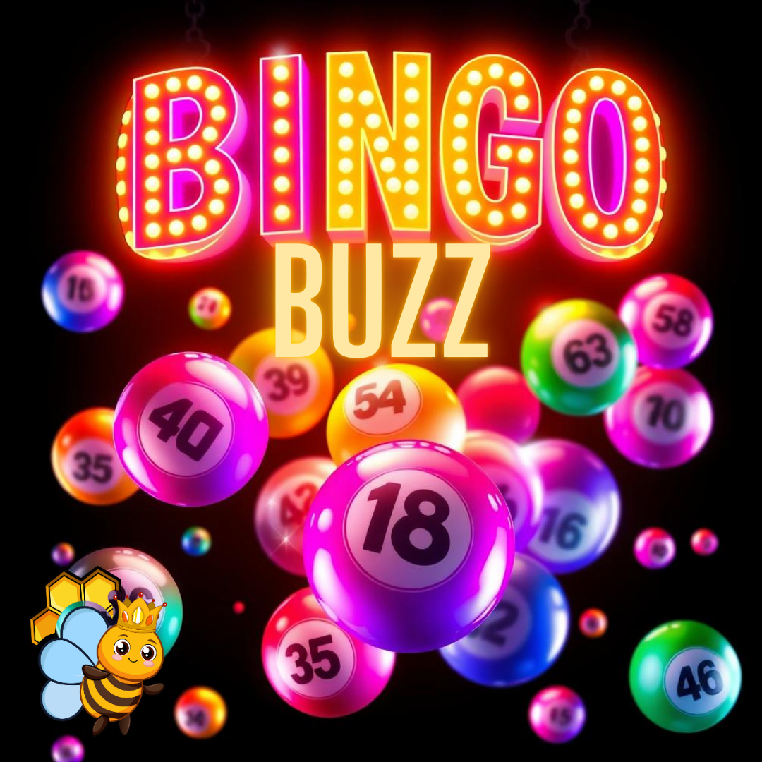 🎉🐝 BINGO BUZZ 🐝🎉 – Treasure Hive