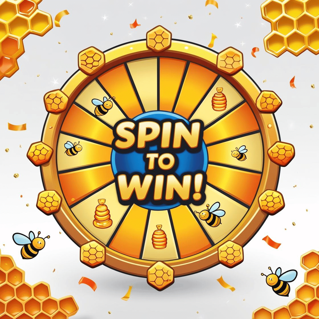 🐝 Daily Spin the Wheel — Your Free Chance to Win! 🐝 – Treasure Hive